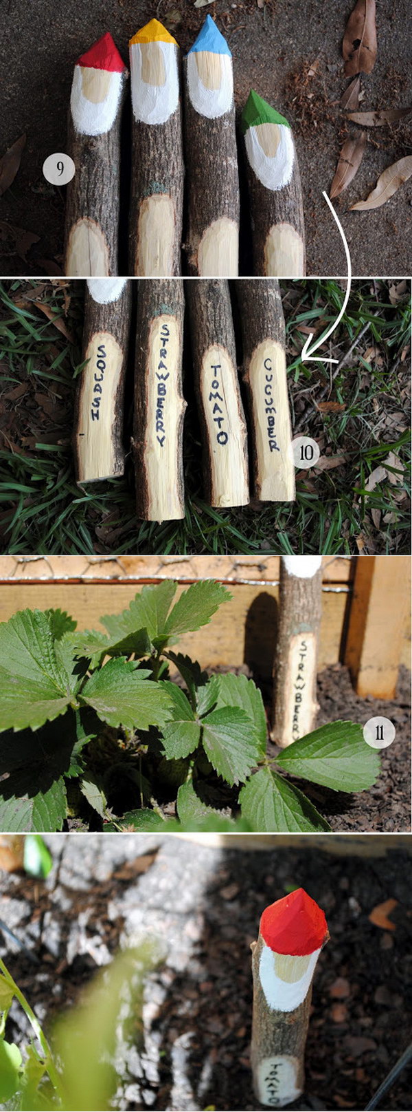 30 DIY Plant Label Marker Ideas For Your Garden Hative