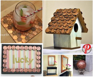 20 Cool DIY Penny Crafts - Hative