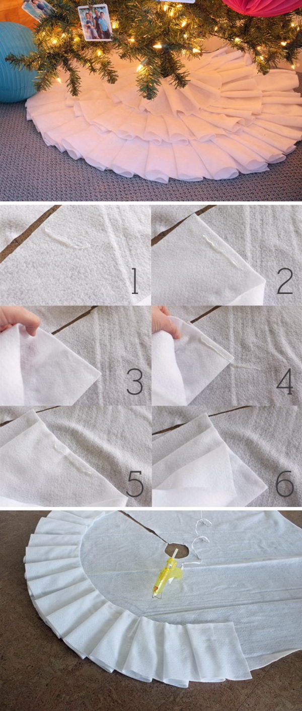 35 DIY Christmas Tree Skirt Ideas 2023 35 DIY Christmas Tree Skirt Ideas 2023